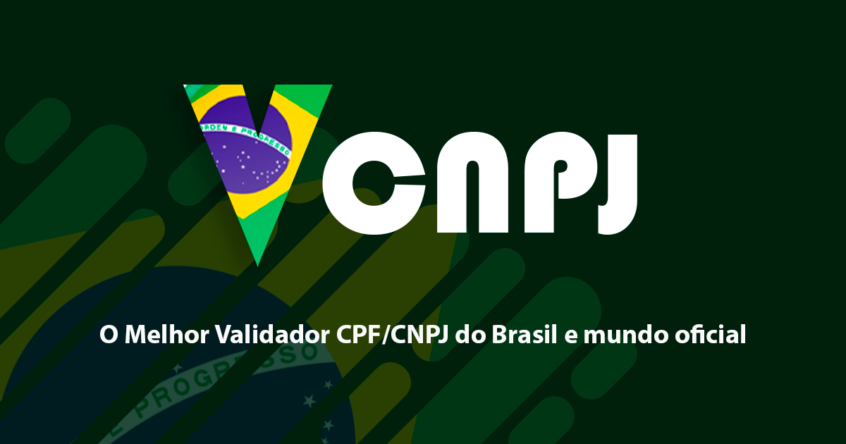 Validar CNPJ Brasil e Estrangeiro